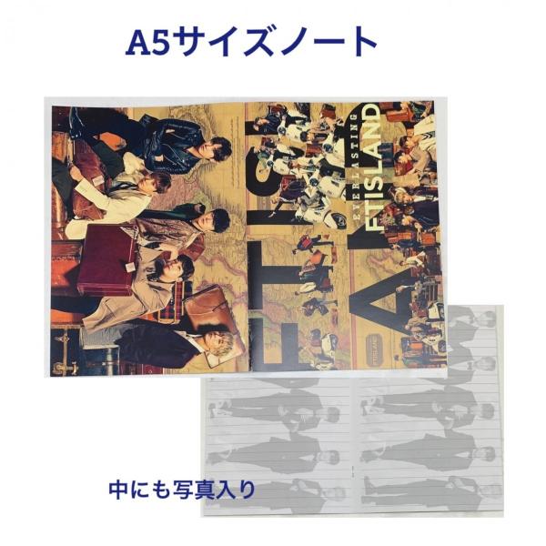 ■ノート・韓流グッズ・薄型ノート■サイズ：約A5サイズ（14×20ｃｍ）<BR>