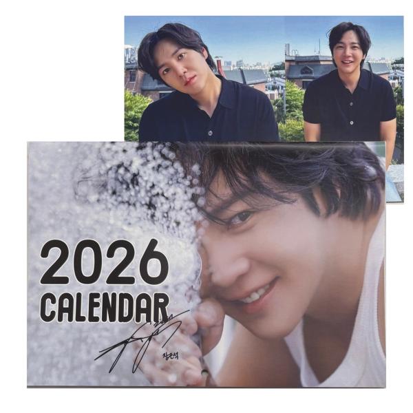 ★ピンで刺して壁にかけるタイプのカレンダーです。■カレンダー・韓流グッズ■サイズ：約40.5×29ｃｍ（開いた時）■材質：紙■韓国製