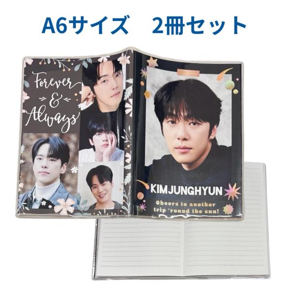 ■ビニールカバーノート・韓流グッズビニールカバー付き、中のノートは市販のものですので写真は入っていません。■サイズ：Ａ６（約11×15.5ｃｍ)