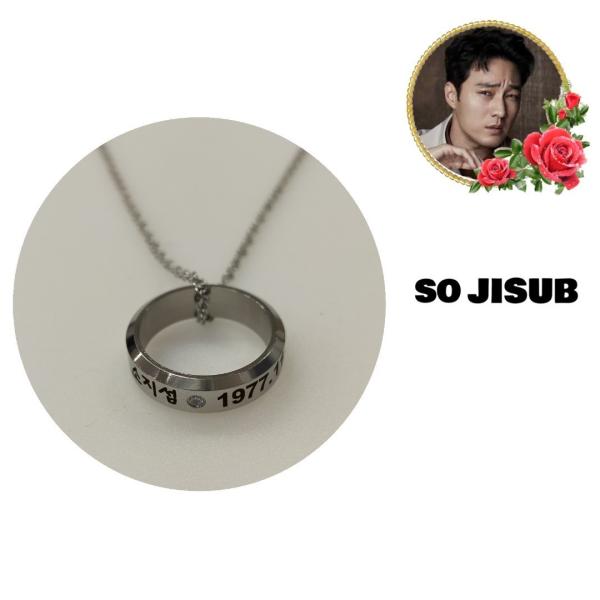 刻印・キュービック入りチタン製リング（サイズ：18号）ネックレスチェーン付なので、リングサイズが合わない方はネックレスとしてもお使いいただけます。刻印はハングル名・バースデー・またはグループ名です。韓国製