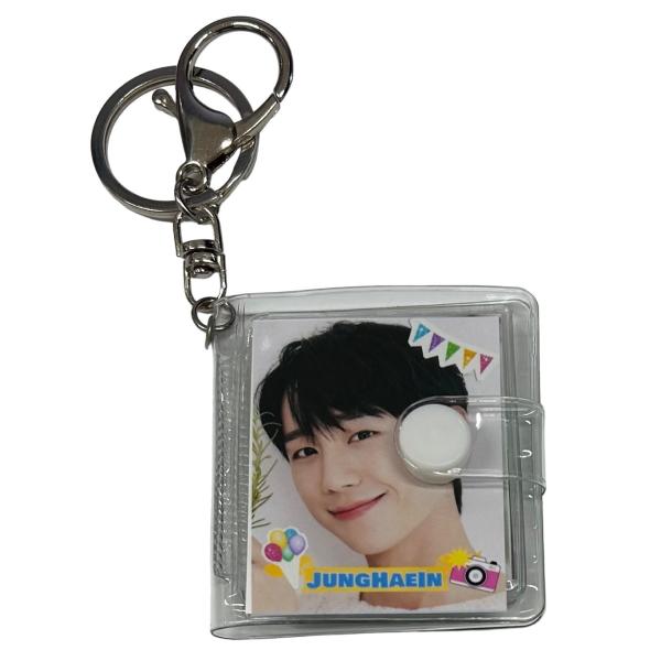 ★キーホルダーの金具部分は写真と変わる場合があります。■ミニフォトブックキーホルダー 韓流グッズ・写真12枚入り■サイズ：直径約5.5×6ｃｍ（本体）■区分：韓国製／雑貨■店舗連絡先：アンジーソウル0276-55-6707/090-6520...