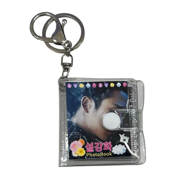 ★キーホルダーの金具部分は写真と変わる場合があります。■ミニフォトブックキーホルダー 韓流グッズ・写真12枚入り■サイズ：直径約5.5×6ｃｍ（本体）■区分：韓国製／雑貨■店舗連絡先：アンジーソウル0276-55-6707/090-6520...