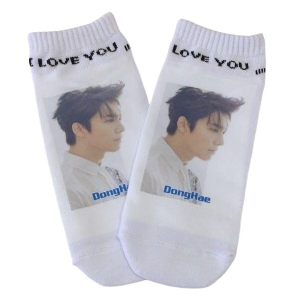 ■靴下 ソックス 韓流グッズ■サイズ:レディースサイズのスニーカーソックス■足の甲の部分に写真がプリントされています。■区分：韓国製／雑貨■店舗連絡先：アンジーソウル0276-55-6707/090-6520-0650