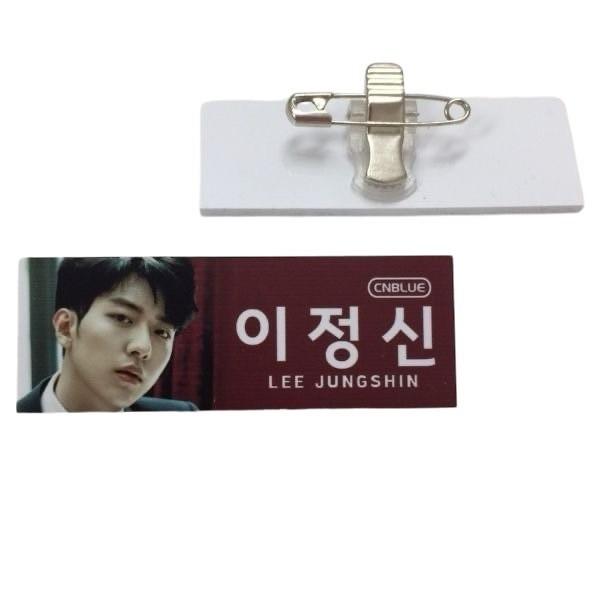 ■プラスチック製名札・韓流グッズ■サイズ：2.5×7ｃｍ■韓国製■店舗連絡先：アンジーソウル0276-55-6707