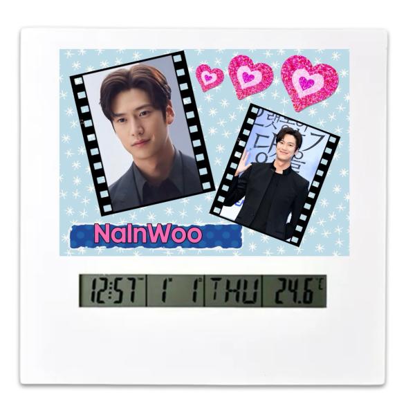 ■フォトフレームクロック・ポストカードサイズの写真は入れ替えられます。・単4電池2個使用・使用方法は取扱説明書に記載してあります。サイズ：185×190×19mm本体重量：243g材質：HIPSフォトフレーム：はがきサイズ（100×148ｍ...