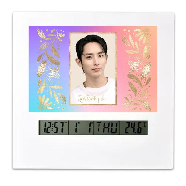 ■フォトフレームクロック・ポストカードサイズの写真は入れ替えられます。・単4電池2個使用・使用方法は取扱説明書に記載してあります。サイズ：185×190×19mm本体重量：243g材質：HIPSフォトフレーム：はがきサイズ（100×148ｍ...