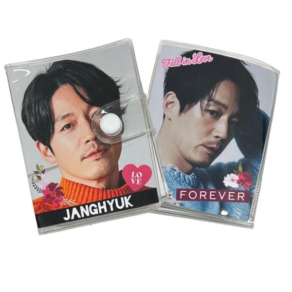 ■カードケース・韓流グッズ・透明ケースに写真入り■サイズ：約110×90×13mm（本体）■材質：PVC■店舗連絡先：アンジーソウル0276-55-6707