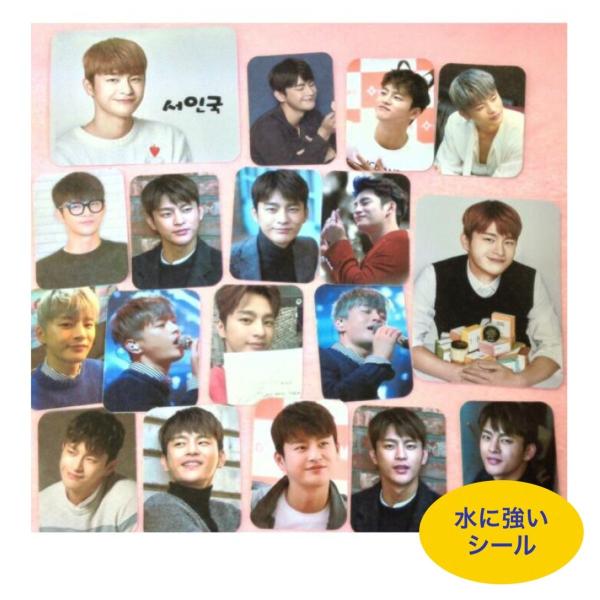 ■ミニ写真シールセット・韓流グッズ・かわいい写真がたくさん入ったミニ写真シールセットです。■サイズ：約7.5×5.5ｃｍ　2枚、4.5×3.5ｃｍ　16枚入り■店舗連絡先：アンジーソウル0276-55-6707★写真は変わる場合があります。　