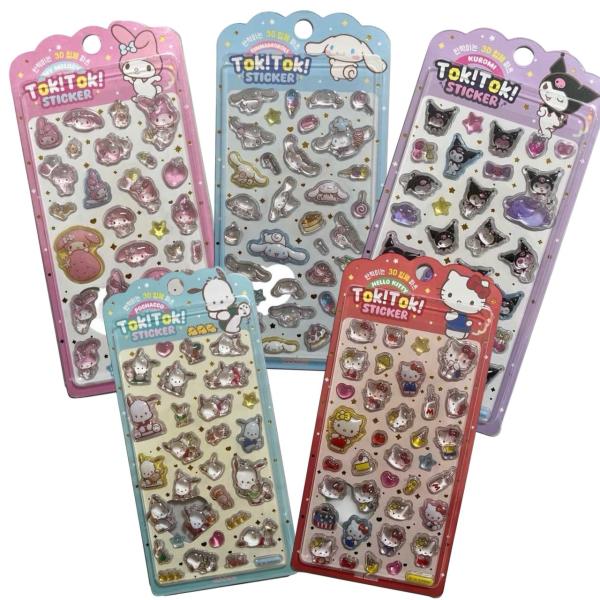 韓国雑貨 ぷくぷくシール 韓国正規品