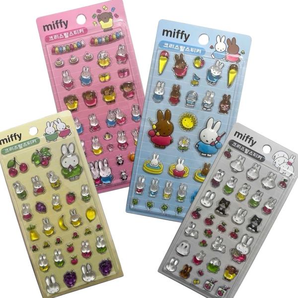 韓国雑貨 ぷくぷくシール 韓国正規品