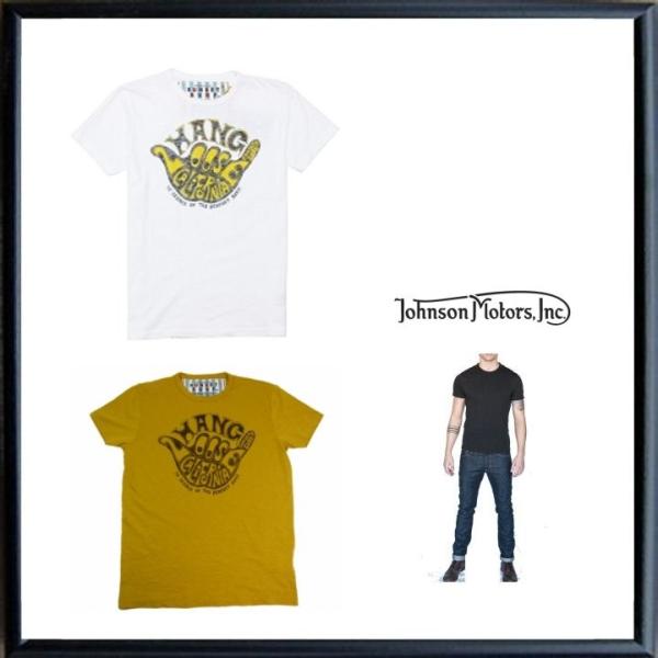 Johnson Motors ジョンソンモータースSUNSET SURF サンセットサーフBy ジョンソン・モータースSSTSSY51316HANG LOOSE ハングルース グラフィックメンズ 半袖 ロゴ サンセットサーフシリーズ