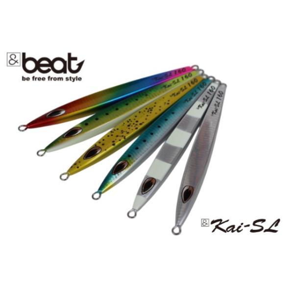 スローかつ大きなスライドが魚を誘う『アンドカイ』が持つ、軽くスローな力で横方向へスライドするアクションを強化したモデル。長く肉厚なボディは余分な波動を除去してスライドしながらも水を強く押して周囲の魚へその存在をアピールします。食い気がある魚...