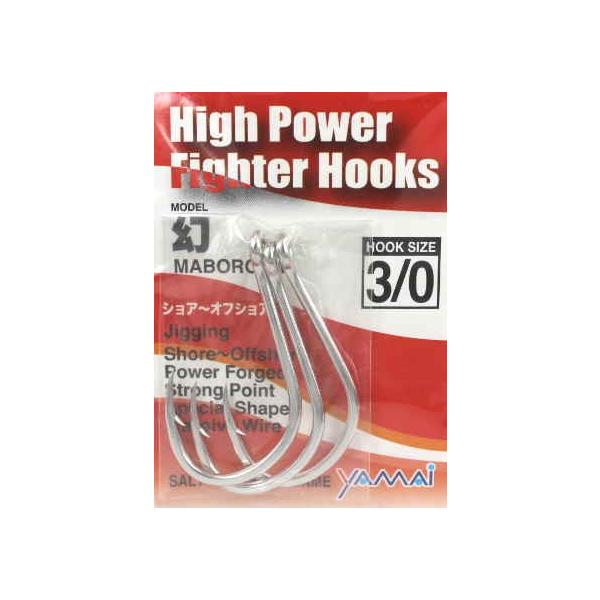 幅広いゲームフィッシングに対応した強力なパワーを持つカン付きフック仕様フッキングレスポンスの向上と更なるホールドパワーを確保これまでのジギングフックの改良を重ね導かれた最強のフックが完成。＊高耐食メッキ処理済み３本入り