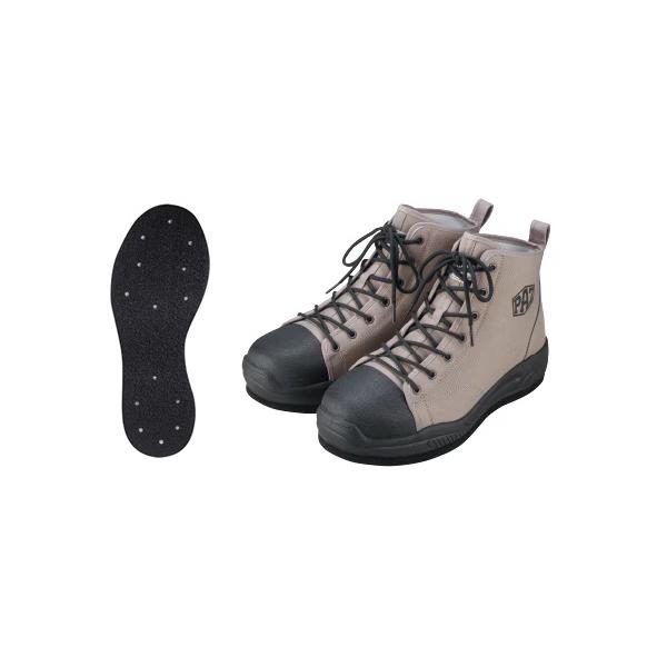 【よりライトに「履きたくなる」デザイン性と快適性を求めたウェーディングシューズ】カジュアルなデザインでハイカットスニーカーのような快適な履き心地を実現。シューレースには伸縮性のある素材を使用したことにより足の動きに追従し歩きやすくストレスを...