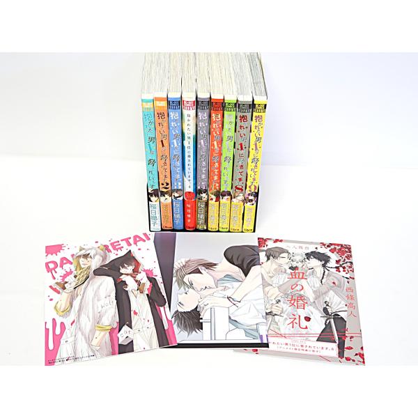 商品状態：帯ダメージ、ヤケ、3,5,８巻特典冊子付、４巻アニメイト限定Wカバー