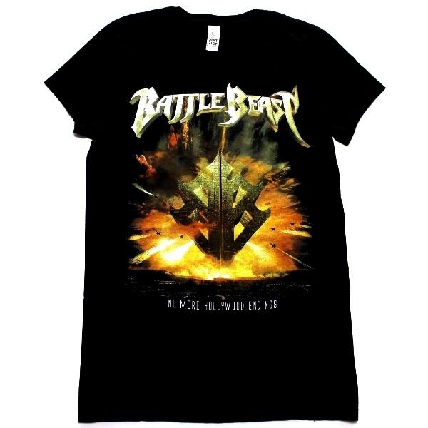 100% Officially Licensed Merchandise!BATTLE BEAST バトル・ビーストオフィシャル レディースバンドTシャツ正規ライセンス品！【サイズ】  Ladies-Sサイズ- 着丈:62cm 身幅:41c...