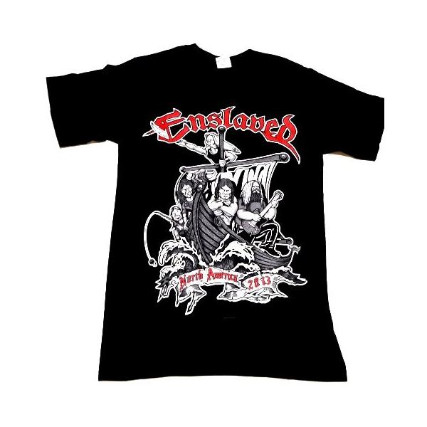 100% Officially Licensed Merchandise!ENSLAVED エンスレイヴド オフィシャル バンドTシャツ