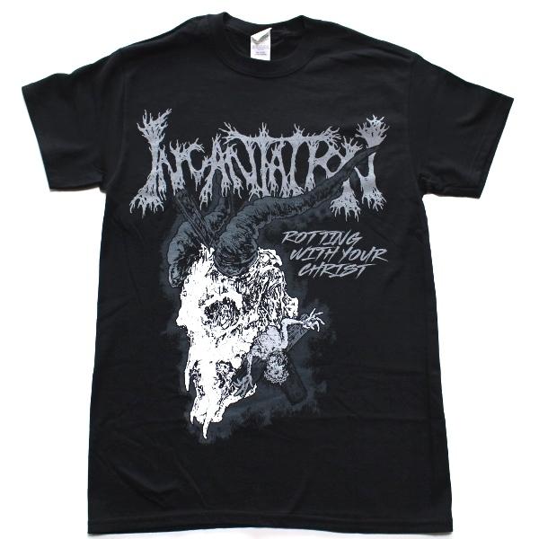 100% Officially Licensed Merchandise!INCANTATION インカンテイションオフィシャル バンドTシャツ正規ライセンス品！【サイズ】        -Sサイズ-着丈:66cm 身幅:45cm肩幅:42...