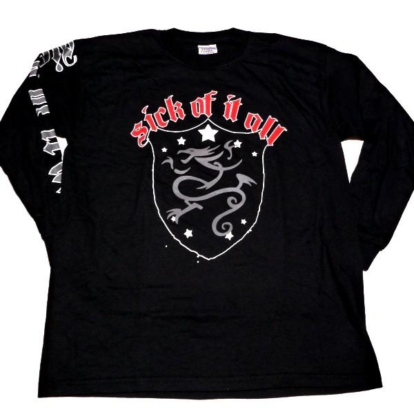 100% Officially Licensed Merchandise!SICK OF IT ALL シックオブイットオール 公式バンドTシャツ ロングスリーブ
