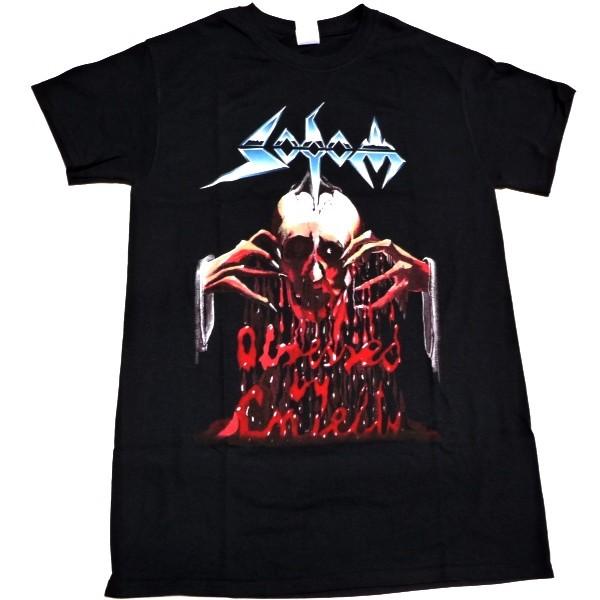 100% Officially Licensed Merchandise!SODOM ソドムオフィシャル バンドTシャツ正規ライセンス品！【サイズ】Sサイズ-着丈:69cm 身幅:44cm 肩幅:42cm 袖丈:15cmMサイズ-着丈:71...