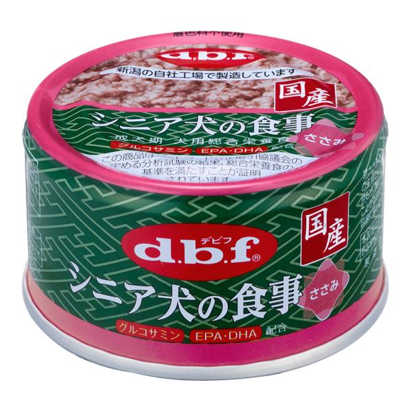 デビフペット　　シニア犬の食事 ささみ ８５ｇ鶏ささみのミンチを食べやすいやわらかさに仕上げています。高齢期の健康に配慮して、EPA・DHA、グルコサミンを配合しました。着色料・発色剤　無添加---原産国---日本---原材料---鶏ささみ...