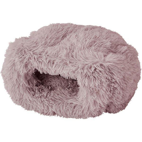 ペティオ　乗れてもぐれる ふわふわドームベッドAWA レギュラー アッシュローズ※個数制限がございます、ご了承下さい。電気を使わず温かい。乗ると、うもれてきもちいい〜、もぐって包まれる安心感♪---対象---超小型犬〜小型犬・全猫種---原...
