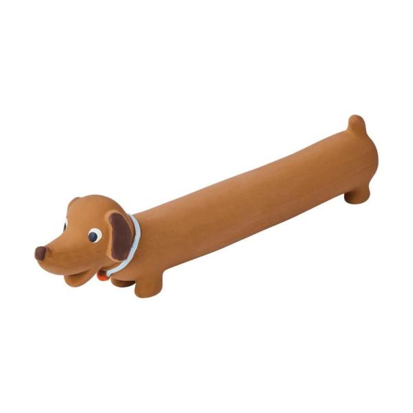 ペティオ　犬用 ながーいラテックスTOY チョコドッグ中綿入りでソフトなかみ心地のラテックス玩具です。たくさん突起があるから噛みやすくて遊びやすい。--対象--超小型犬〜小型犬--原産国--中国--原材料--本体：ラテックス　笛：ポリエチレ...