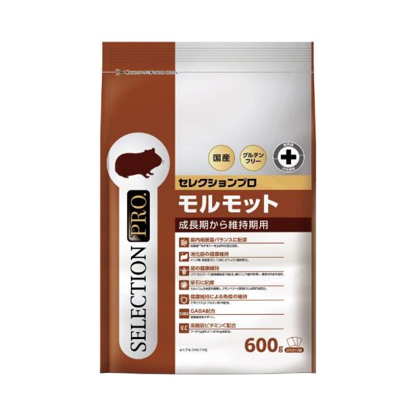 イースター　セレクションプロ モルモット ６００ｇ獣医師および専門店の協力により開発されたモルモット用の超高品質な総合栄養食です。永い歴史を持つアメリカのNRCの栄養基準を基に、モルモットの食性や生態・生理に合わせて最適な栄養バランスに調整...