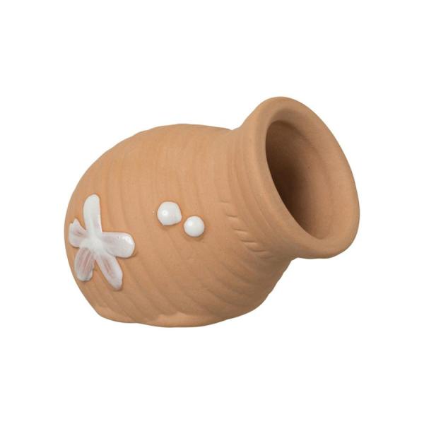 スドー　タコツボ ミニミニ※パッケージよごれありタコツボの形をした、かわいい観賞魚水槽用のアクセサリーです。２面に穴が開いていて、中はつながっています。---対象---淡水・海水両用---原産国---中国---原材料---陶器---サイズ-...