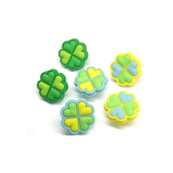 ---普通郵便での発送は追跡がありません。ご注意ください。---スポークアクセサリー クローバー※パッケージよごれあり自転車をオシャレにドレスアップ！3色各2個、計6個で1セットです。---対象---#13（ф2.3）・#14（ф2）スポー...