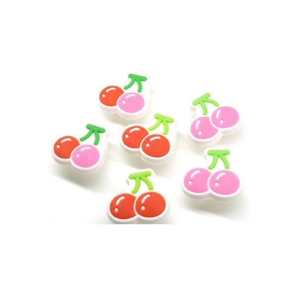 ---普通郵便での発送は追跡がありません。ご注意ください。---スポークアクセサリー チェリー※パッケージよごれあり自転車をオシャレにドレスアップ！3色各2個、計6個で1セットです。---対象---#13（ф2.3）・#14（ф2）スポーク...