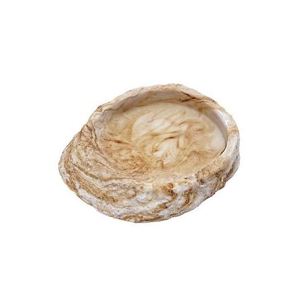 スドー　レプティボウル２ ＭF(橙)みどり札※キズあり　※色合いに個体差があります爬虫類の生態、行動に合わせて開発されたエサ・水入れです。横転や位置ズレの少ないずっしりとした安定感、脱皮を助け滑りを予防します。---対象---爬虫類、両生類...