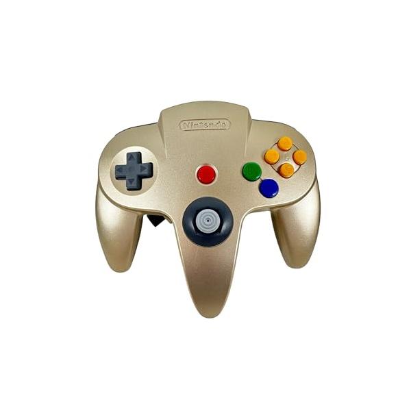 コントローラー　Bros　ゴールド　N64 任天堂　６４　コントローラ