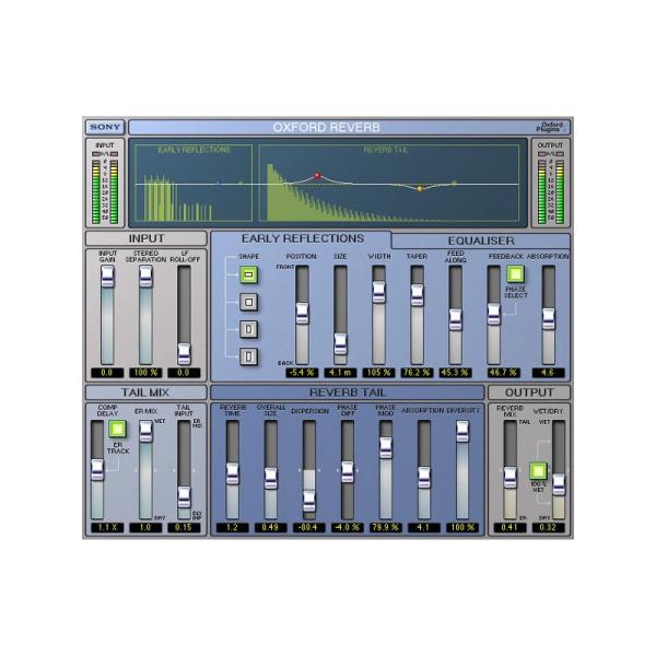 ★プロのニーズを知り尽くした、透明なリバーブ！VST/AU/RTASで使用可能！超高域まで歪みのない透明な音質が高く評価されている、Sony Oxford製品。Oxford Reverbは、そんなOxford EQ、Dynamicsユーザー...