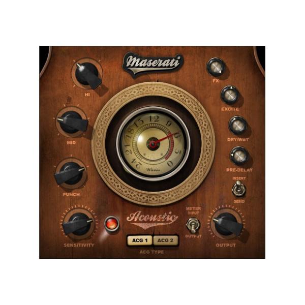 ※最新の動作環境はメーカーサイトにてご確認の上、お求めください。Tony Maseratiのミキシングテクニックを、アコースティック・ギターにACGは様々な種類のアコースティックギターのゲインを究極までコントロールし、エネルギーをブーストす...