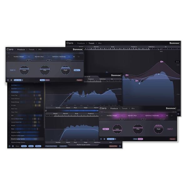 Claroは、作曲からミックスの最終段までの制作プロセスを支えるイコライザーです。3つの明確なビューを通して、集中力を維持し、ワークフローを加速させます。■PRODUCE モードClaroは、音楽の創造性を積極的に促進する、創造的で合理的な...