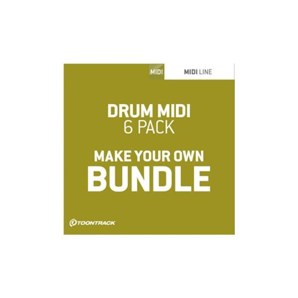 ※最新の動作環境はメーカーサイトにてご確認の上、お求めください。★お好きなDRUM MIDIを6つ選べるバンドルセット『DRUM 6MIDI - 6 PACK BUNDLE』は、お好きなMIDIグルーブ集6タイトルを製品登録時にお選びいただ...