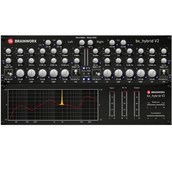 ■最新鋭のミキシング＆マスタリングEQbx_hybridは、AVID ICONセンターセクションEQのすべての機能に対応しており、サラウンドジョイスティックはベースシフトとプレゼンスシフトのコントロールに使用することができます。Brainw...