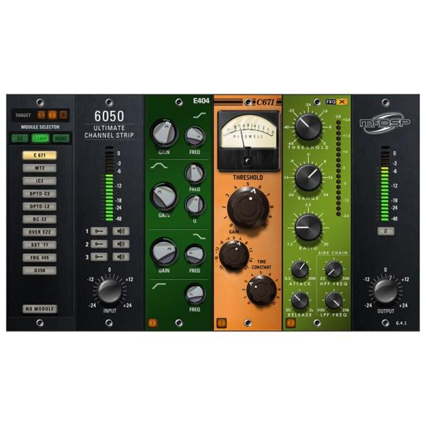 ※本製品のご使用にはiLok USB Smart Key 2/3(別売)、またはiLok Cloud(無料)が必要です★EQ、コンプレッションをはじめ28種ものモジュールを統合したチャンネルストリップ6050 Ultimate Channe...