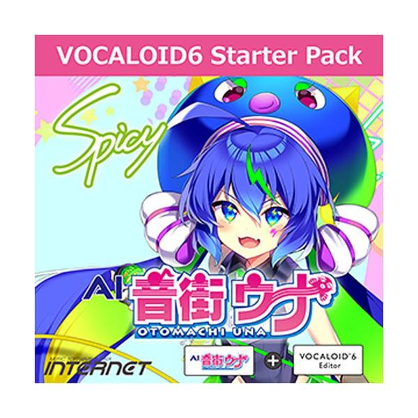 声優「田中あいみ」の声をベースにした元気で力強い声質のVOCALOID6ボイスバンクと「VOCALOID6 エディタ」のセット『VOCALOID6 STARTER PACK AI 音街ウナ SPICY』は、バーチャルアイドル「音街ウナ（CV...