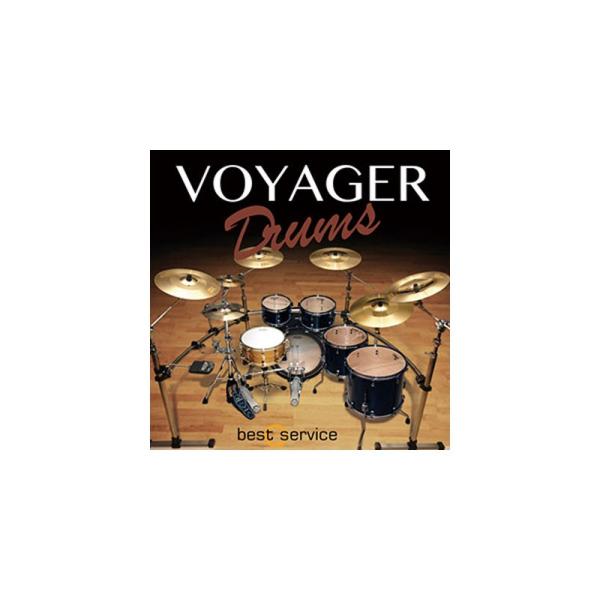 『VOYAGER DRUMS』は、ポップス、ロック、ジャズ、ファンクなどに適した、パンチの効いたパワフルなサウンドが売りのドラム音源です。ライブラリは、Yamaha Maple Custom とYamaha Recording Custom...