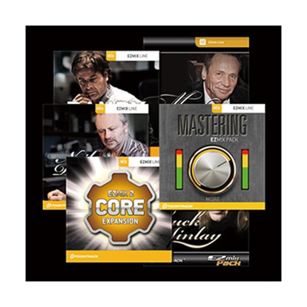 超一流プロデューサーによるEZ MIXパック6個のバンドルパック！『EZ MIX TOP PRODUCERS 6 PACK』は、超一流のプロデューサー／エンジニアによるEZmixパック6タイトルのお得なバンドル・パッケージです。通常合計金額...