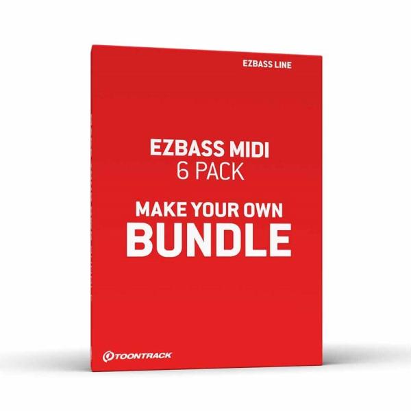 お好きなBASS MIDIを6つ選べるバンドルセット！『EZBASS MIDI 6 PACK』は、お好きなベースMIDIグルーブ集6タイトルを製品登録時にお選びいただけるお得なバンドルパッケージです。6つのベースMIDIグルーブ集を個別にお...