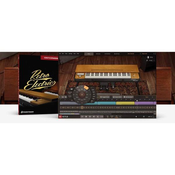 ドイツの誇るHohner社のエレクトリック・ピアノを精巧に収録したEKX拡張音源！『EKX - RETRO ELECTRICS』は、ドイツが誇るHohner社のエレクトリック・ピアノを収録した『EZ KEYS』シリーズ専用EKX拡張音源です...