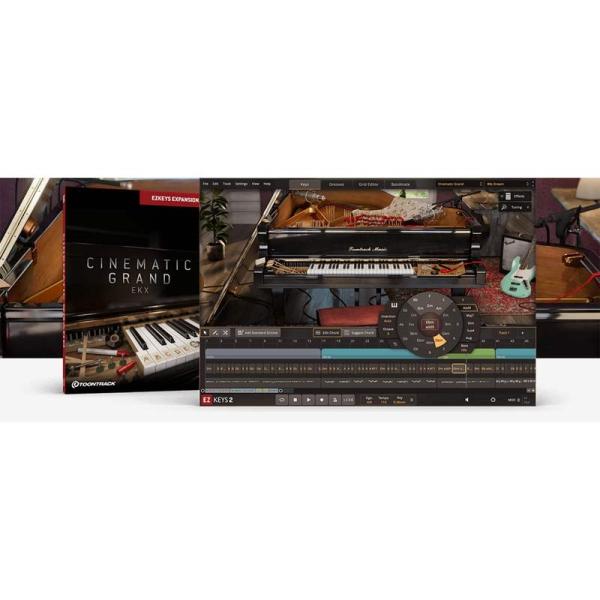 シネマティックな音色のグランドピアノを収録したEKX拡張音源！『EKX - CINEMATIC GRAND』は、シネマティックな音色のグランドピアノを収録したEKX拡張音源です。本作のために、1891年のBosendorfer製グランドピア...