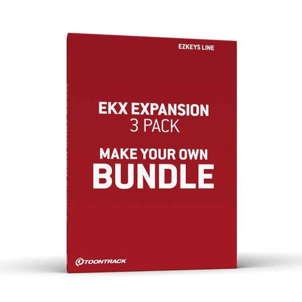 EZ KEYSシリーズ拡張音源『EKX』3種が選べるバンドルパック！『EKX VALUE PACK』は、拡張キーボード音源『EKX』3 セットのバンドルパックです。通常合計金額よりもお得に『EKX』3 セットをご購入頂けます。欲しい『EKX...