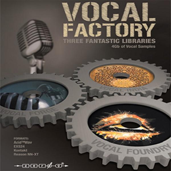 VOCAL素材3700以上！お買い得VOCAL音源集！既にリリースされ好評だった『VOCAL FORGE』と『VOCAL FOUNDRY』に、新たに作られた「VOCAL INDIA」を足したライブラリ『VOCAL FACTORY』登場！ポッ...