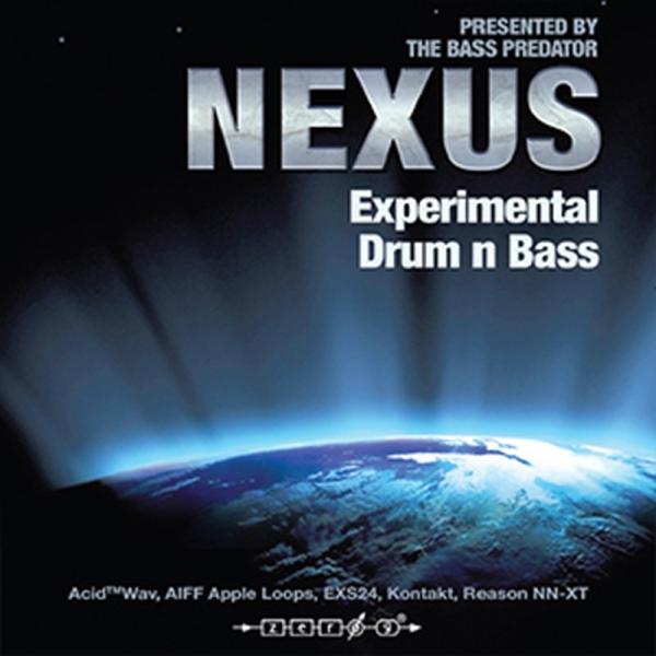 進化を感じさせるDrum &amp; Bass音源集ディープめなDrum &amp; Bass素材を600以上収録したライブラリ『NEXUS / EXPERIMENTAL DRUM N BASS』。182のソングに分かれて収録されたループは...
