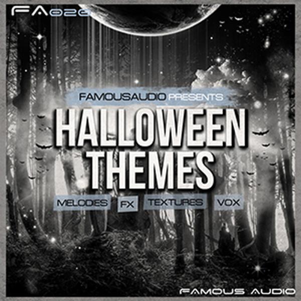 ハロウィンをテーマにしたFXライブラリ・ハロウィンをテーマに、テクスチャー、メロディー、FXなどを以下のカテゴリで収録・Cinematic FX， Horror Texture， Keys and Bell Loops， Melody Lo...