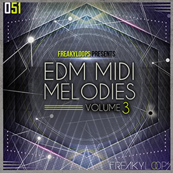 Freaky LoopsのEDM系MIDIメロディー／リフ集第三弾！・EDM〜エレクトロハウス系のシンセのメロディー／リフなどのMIDIファイルを100種類収録・ボーナスとしてWavファイル20種類収録・収録形式：Wav※デモソングに含まれ...